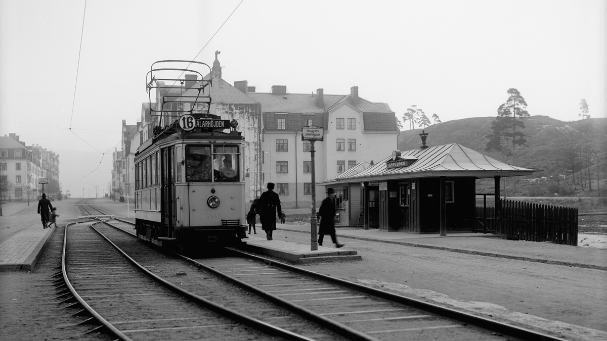 Vandring för grupp: Aspudden från torp till hipp närförort - Stockholms ...